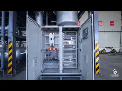 Advanced thin film evaporator vacuum distillation technology to convert waste oil into quality base