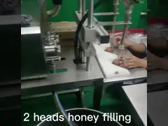 Equipo de remplissage pharmaceutique de deux têtes SS316 40BPM