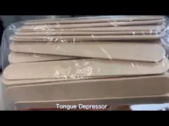 Medical Bamboo Tongue Depressor Non Toxic For Inspection Organs