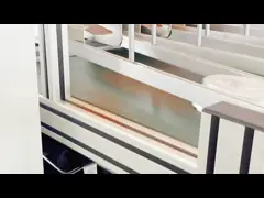 China Height 3.8M Automatic Aluminum Foil Container Lid Making Machine Silver Foil Box Making Machine for sale