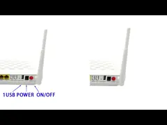 ZTE F660 V5 ZTE GPON ONU 4FE 2TEL 1USB WiFi FTTHの光学ネットワーク ターミナル