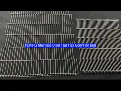 REKING Stainless Steel Flat Flex Conveyor Belt