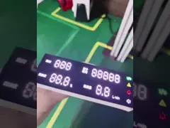 Exhibición llevada alfanumérica electrónica modificada para requisitos particulares del indicador digital de 7 segmentos LED