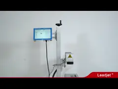 Raycus Fiber Laser Marking Machine For Online Flying Coding 220V 50Hz