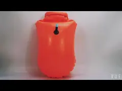 Inflatable Open Water Swimming Safety Buoy Durable Innoxious High Visibility