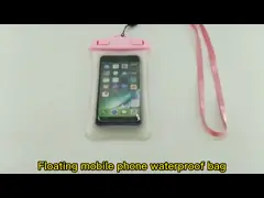 PVC ABS IPX8 Camping Waterproof Bag Floating Waterproof Phone Pouch