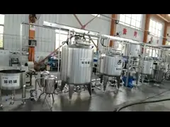 China SUS304/316 High Cost Performance Customized Plant Milk Production Plant New Soy/Almond/Oat/Rice Milk Processing Line Equipment For Dairy Factory for sale