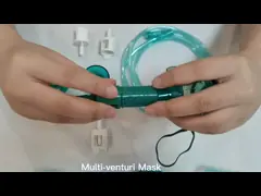 Medical Venturi Respiratory Oxygen Mask Breathing Indicator Masks