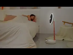 paravento stante d'oscillazione stante di Timmer di fan del pavimento ricaricabile 10000mAH