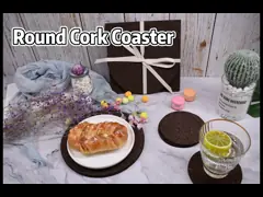 China Customized Cork Coasters for Drinks, Custom Engraved Absorbent Heat & Water Resistant Coasters for Cups and Mugs for sale