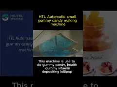 Gummy Candy Depositing Machine 304 Stainless Steel Material 30kg/H