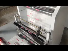 Middle Sealing Cutting Machine for pe pp plastic packing packaging machine