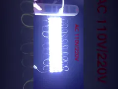 2835 módulo de alto voltaje del módulo de la lente 220V/110vled LED que hace publicidad del módulo de alto voltaje de la fuente de luz
