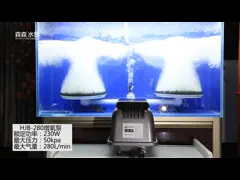 200 Watt Single Outlet Aquarium Air Pump 12 Valve Manifold For Fountain Pond Hydroponics