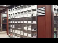 “Wetenschappelijke romanwereld“ is een 3D Smart Screen Storage gemaakt door SRT.