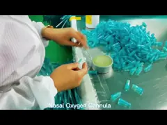2.1m O2 Co2 Nasal Cannula Star Lumen Oxygen Cannula Types