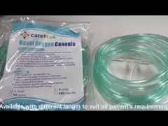 Respiratory Straight Prong Nasal Oxygen Cannula 2.1m For Pediatric