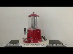 China Electric Commercial Beverage Dispenser Machine 5L Hot Chocolate Maker for sale