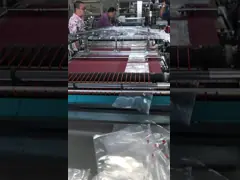 Ziplock pe pp film blowing plastic bag degradable bag making machine
