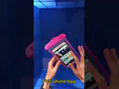 sponge inside Camping Waterproof Bag 190x105mm IPX8 Grade for Phone