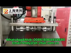 China Semi Automatic Aluminium Foil Container Machine For India Small Size Containers for sale