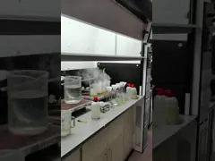 Duct Fume Hood Exhaust Air Display