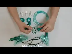 Medical Venturi Oxygen Delivery Devices PVC XL Mask Transparent