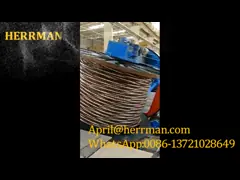 Nontwist Cores 75KW 30r/Min 2800mm Drum Twister Cable Stranding Machine