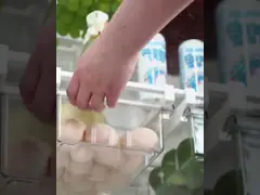 Drinks Food Household Storage Container Pull Out Refrigerator Organizer Drawers 600g