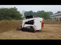 Crawler 100HP Skid Steer Loader with Rated Load 1200kgs Bucket Capacity 0.55cbm for Sale