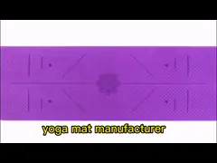 Anti Slip NBR 15mm Extra Thick Yoga Mats With Shoulder Strap