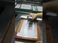 Silicone rubber custom button printing