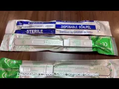 Medical Disposable Scalpel Carbon Steel Sterilized For Hospital