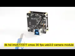 4K Two Microphone Usb3.0 Camera Module For Security Monitoring