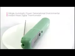 Sin batería lectura instantánea termómetro digital carne cinética con sonda