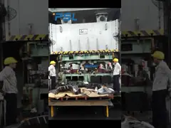 Hydraulic Punching Press machine making Car parts