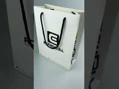 Ribbon Bow Paper Gift Packaging Box Foam Insert Ring Jewelry Box