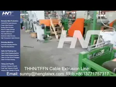 Low Smoke Zero Halogen Cable / Wire Extrusion Line