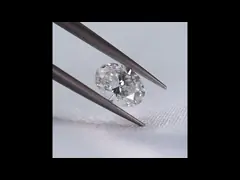 HPHT CVD Gia Diamond Lab Grown White Oval Shape LooseFancy Cut