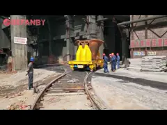 40 Tons Heat Resist China Made High Quality Ladle Transfer Cart Designer Price