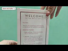 Custom Wig/Hair Extenisons Packaging Folding Paper Box