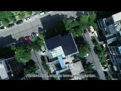 24V BIPV 태양 전지판 단일결정 380W 높은 화재 안전성 수업