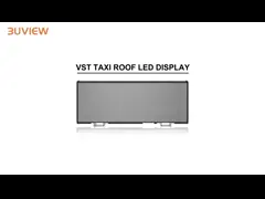 China 3C P2.5 Double-sided Taxi Top LED Display High Brightness LED Car Message Sign for sale