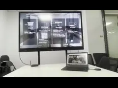 4K 무선 비디오 솔루션 회의실 협업 시스템 Miracast Airplay Chromecast 지원