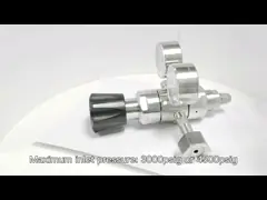 AFK SS R31 Precision Digital Pressure Gauge Helium Gas Regulator Two Stage