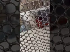 Rete metallica di Ring Mesh Curtain 1.0mm 10mm del Oblate del ristorante