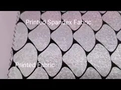 UV Proof Printed Spandex Fabric Waterproof 97% Nylon 3% Spandex
