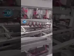 Steel rebar's welding of multi-head spot welder