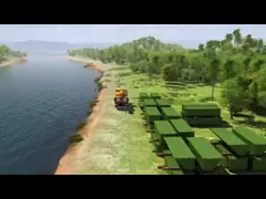 China Floating Dock Floating Water Bridge Q80 Power Pontoon Bridge for sale