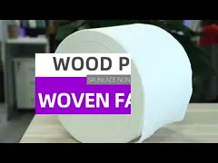 Вискоза 70% полиэстер 30% ткани Nonwoven Spunlace древесины Eco дружелюбная Biodegradable